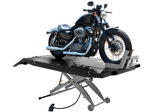 Motorcycle Lift | Diamond Plated | NHProEquip.com