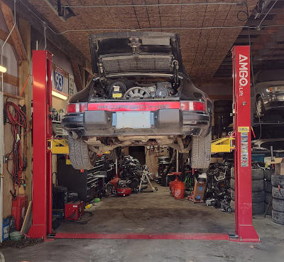 9K 2 Post Lift | Porsche 911 | NHProEquip.com